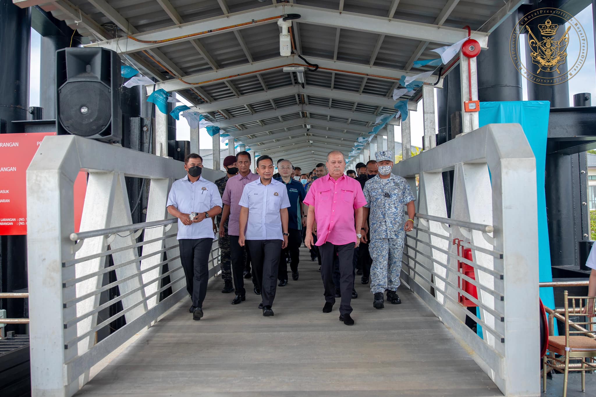 OFFICIALLY LAUNCHING DESARU COAST FERRY TERMINAL – MK ENERGY