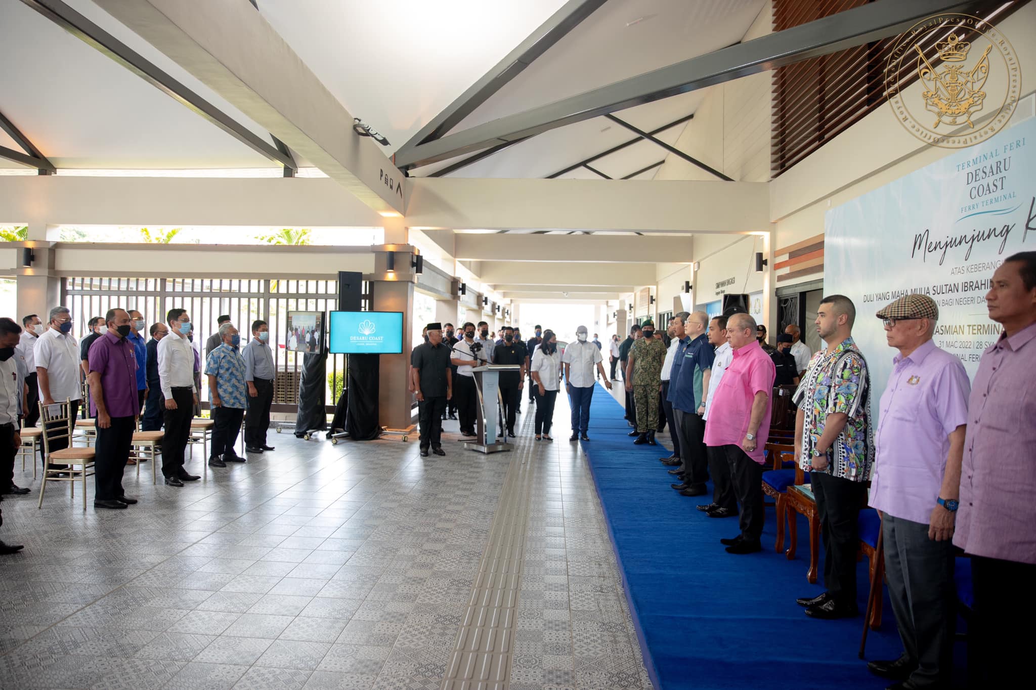 OFFICIALLY LAUNCHING DESARU COAST FERRY TERMINAL – MK ENERGY